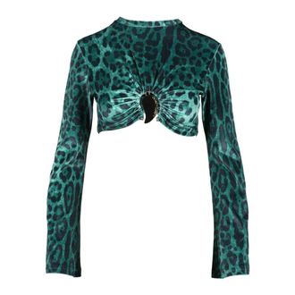 Alberto Audenino Langarmshirt - - Tops - Damen - Gr&uuml;n - L