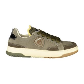 Blauer Sportschuh mit Schn&uuml;rsenkeln - - Shoes - Herren - Mehrfarbig - 42 EU