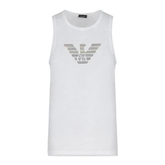 Emporio Armani Herren, Oberteile, Weiß, MGröße