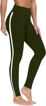 Generic Legging de sport pour femme - Opaque - Pantalon de yoga - Taille haute - Pantalon de sport - Pantalon de fitness - Push Up - Legging de yoga - Stretch