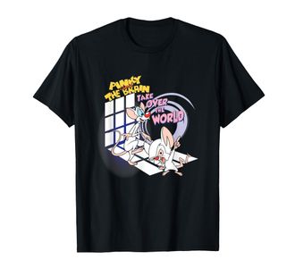 Animaniacs Pinky and The Brain Take Over The World T-Shirt