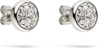 s.Oliver Ohrring - Elegante Ohrstecker aus poliertem Edelstahl - silber - wasserfest & hautfreundlich