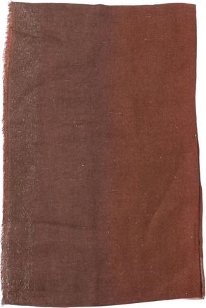 Faliero Sarti Diamante Schal mit Fransen - Braun