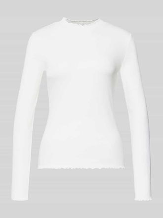 Tom Tailor Denim Slim Fit Langarmshirt aus Baumwoll-Mix