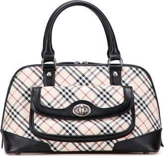 Burberry Crossbody Bags - Nova Check Canvas Handbag - Gr. unisize - in Braun - für Damen