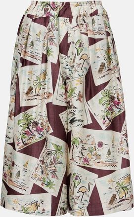 Loro Piana Bermuda Emon en soie