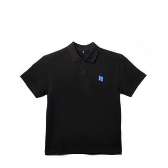 Ader Error Homme, Tops, Noir, Taille: M T-shirts et polos noirs en coton