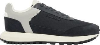 Emporio Armani Homme, Chaussures, Bleu, Taille: 41 EU Baskets Cordura avec d&eacute;tails en daim et logo lat&eacute;ral