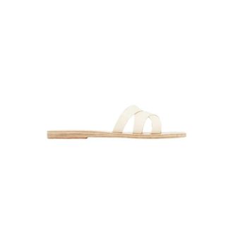 Ancient Greek Sandals Off-White Dionysia Leder Sandale - - Shoes - Damen - Wei&szlig; - 39 EU