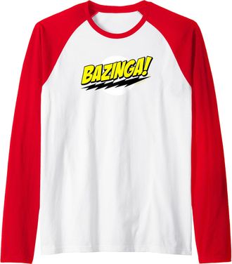 The Big Bang Theory Sheldon Bazinga Raglan