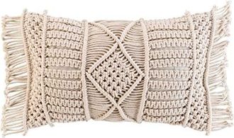 Douceur d'Intérieur Kissen, Abnehmbarer Bezug, 30 x 50 cm, Baumwolle, Macralina