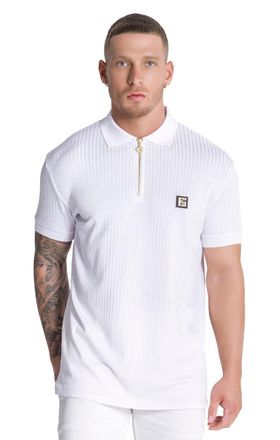 Gianni Kavanagh Herren White Gk Iron Polo-Shirt, weiß, XXL