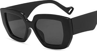 Generic Lunettes de soleil rétro à large monture pour décoration de fête en plein air pour homme et femme, b, 35 EU