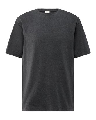 Drykorn T-Shirt aus softer Baumwolle in melierter Optik in