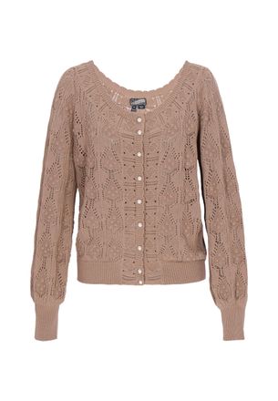 Dreimaster Dreimaster Strickjacke Frauen Taupe