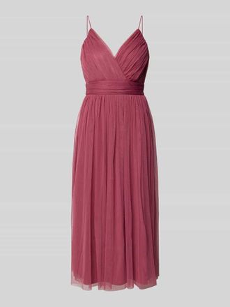 Lace & Beads Cocktailkleid mit Spaghettitr&auml;gern