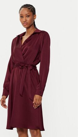 Rinascimento Rinascimento Hemdkleid CFC0121838003 Dunkelrot Regular Fit