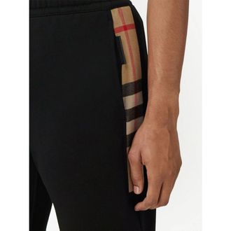 Burberry Check-panelled Track Pants