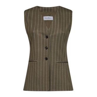 Max Mara Riccio Vest - - Suits - Damen - Gr&uuml;n - XS