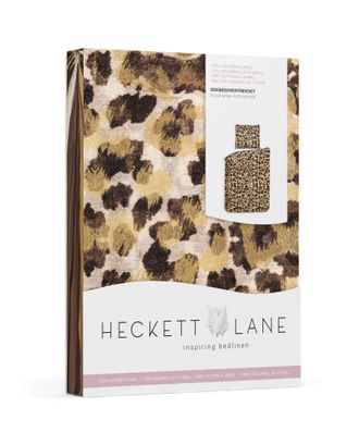 Heckett & Lane Nora Duvet Cover, Golden Brown, 155 x 220 cm