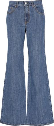 P.A.R.O.S.H. P.a.r.o.s.h., Femme, Jeans, Bleu, Taille: 38 FR Flared Jeans