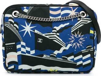 Chanel Hobo Bags - Small Canvas La Pausa Bay Camera Bag - Gr. unisize - in Blau - für Damen