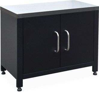Sweeek Meuble de cuisine ext&eacute;rieure en acier L80cm