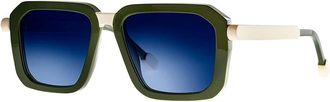 Theo Scoopy Sonnenbrille - - Accessories - unisex - Gr&uuml;n - 54 MM