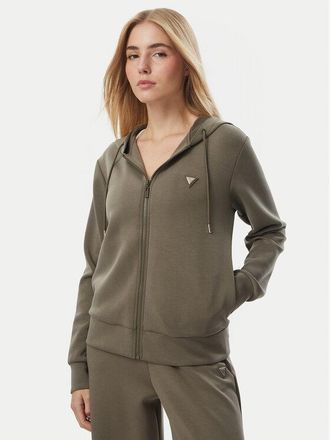 Guess Sweatshirt V4YQ06 KCAY2 Khakifarben Regular Fit