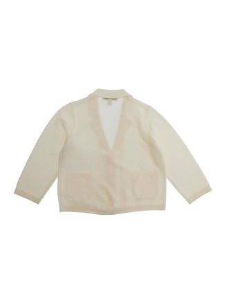 Emporio Armani Unisex Blazer Beige Viscose Blazers Jacket