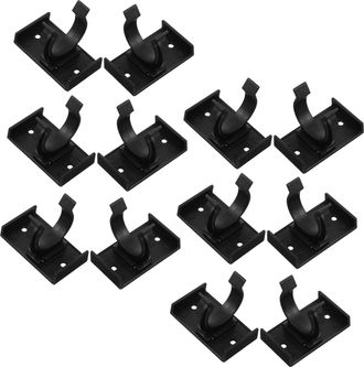 Artibetter 12 Stück Teiliges Verstellbare Möbel Sockelclips aus Robustem Kunststoff Vielseitig Einsetzbar für Küchen Büro und Wohnmöbel Einfache Montage ohne Wer