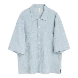 Sunflower Homme, Chemises, Bleu, Taille: M Chemise &agrave; manches courtes