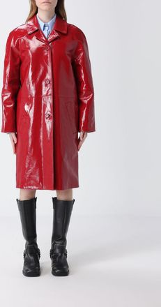 Moschino Manteau MOSCHINO JEANS Femme couleur Rouge