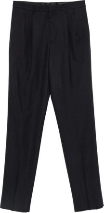 Lardini Homme, Pantalons, Bleu, Taille: 2XL Pantaloni sartoriali plissettati