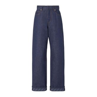 Fendi Damen, Jeans, Blau, XSGr&ouml;&szlig;e