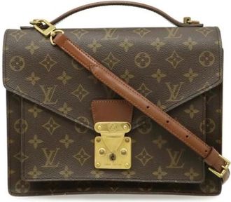 Louis Vuitton Sac Monceau 28 Pre-owned - Femme - Pre-owned - Brun - Taille: ONE Size