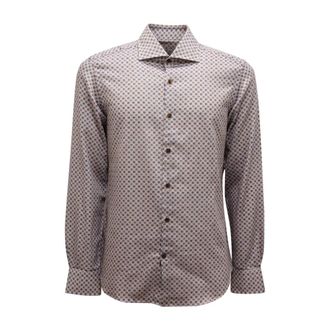 Sonrisa Fior2/Bc L6073 Hemd - - Shirts - Herren - Braun - L