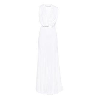 CHRISTOPHER ESBER Draped Cutout Maxi Dress - - Dresses - Damen - Wei&szlig; - 3XS