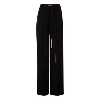 Max Mara Msevalico Palazzo Hose - - Trousers - Damen - Schwarzk - 3XS