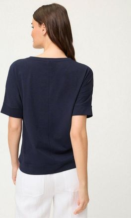 Olsen T-Shirt Shirt mit dezenter Ziernaht