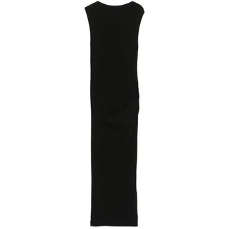 Rick Owens Gestricktes langes Kleid - - Dresses - Damen - Schwarzk - M