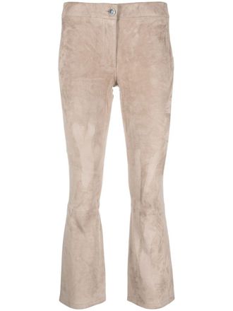 Arma Ausgestellte Cropped-Hose - Grau