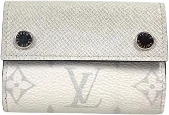 Louis Vuitton Portefeuille Tri-fold Pre-owned - Femme - Pre-owned - Blanc - Taille: ONE Size