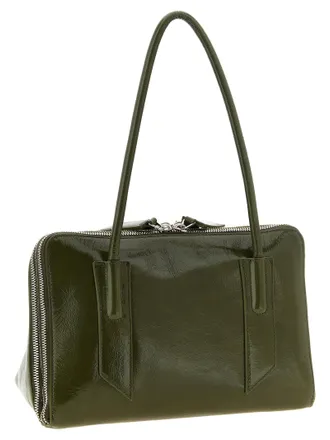 The Attico LAltra Di Milano Shoulder Bag - Olive Green