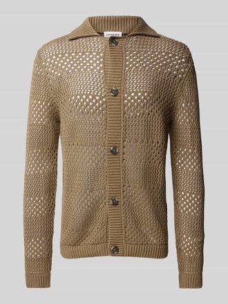 Lindbergh Cardigan mit Lochmuster Modell Crochet