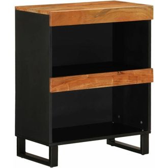 vidaXL Armoire lat&eacute;rale 60x33x75 cm bois massif dacacia vidaXL