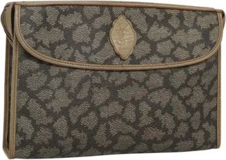 Saint Laurent Pre-owned Cuir pochettes-minaudieres - Femme - Pre-owned - Beige - Taille: ONE Size