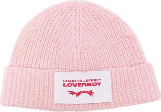 Charles Jeffrey Loverboy Loverboy by Charles Jeffrey, Homme, Accessoires, Rose, Taille: ONE Size Beanie
