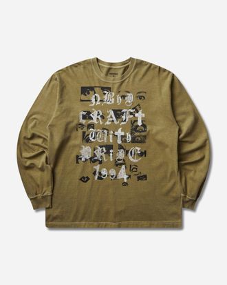 Neighborhood Men s LS-5 Longsleeve T-Shirt Olive Drab