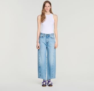 Sandro Jean barell taille haute